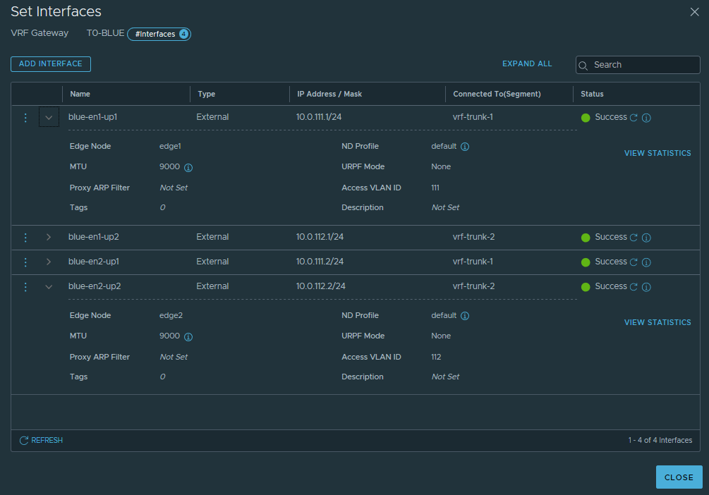 NSX-T VRF Lite Configuration | virtualination.com